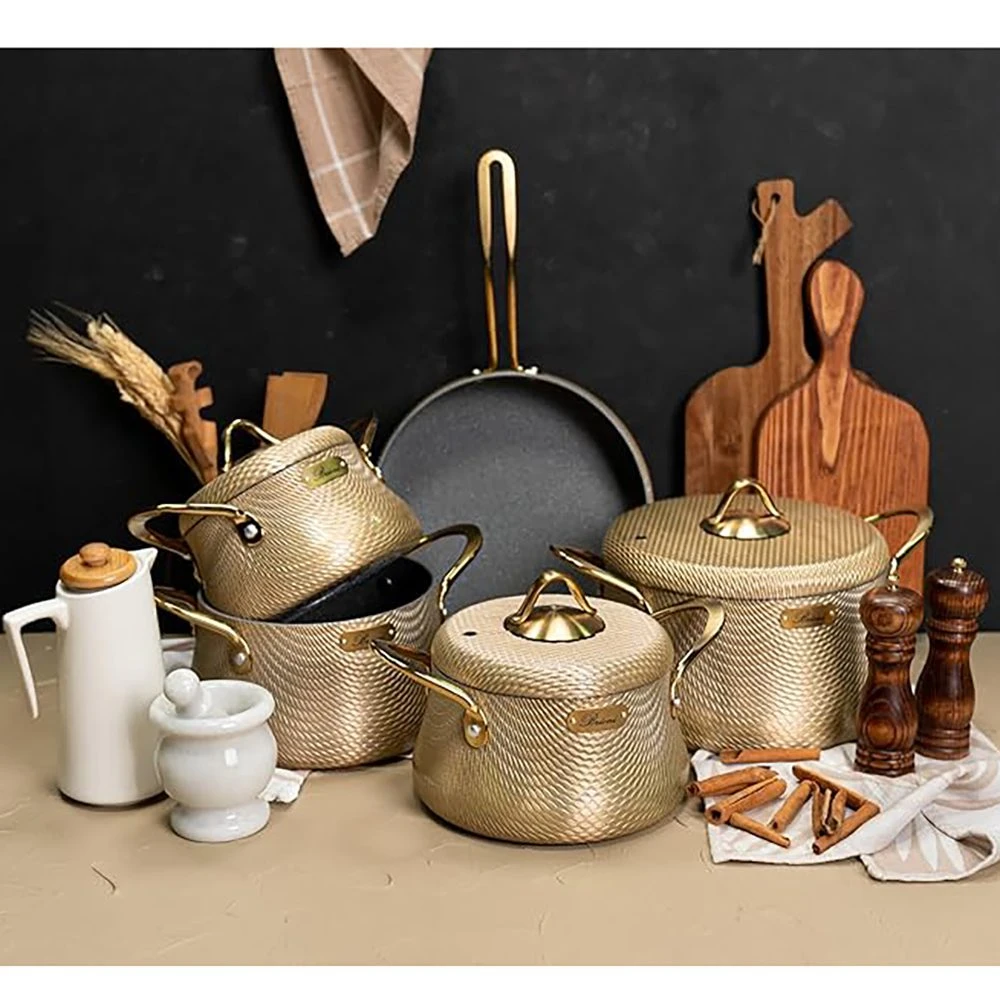 حلل طقم حلل طقم حلل استلس حلل للمطبخ اطقم حلل